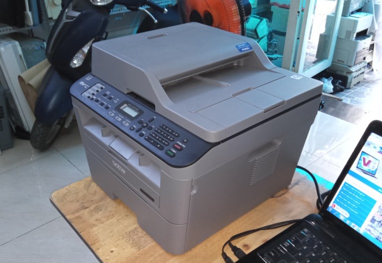 Máy in đa năng Brother MFC-L2701D cũ giá rẻ TpHCM | mayinvugia.com